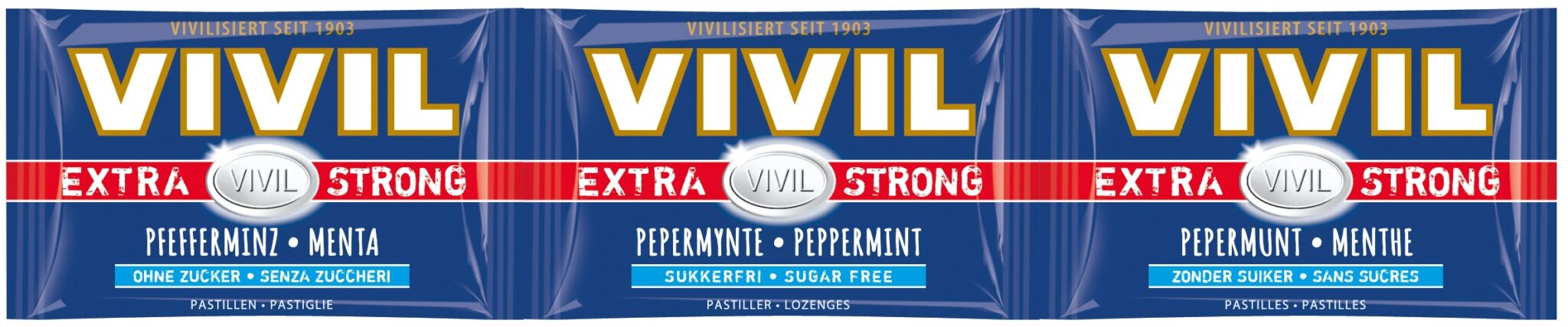 Bomboane Vivil Extra Strong Menta Naturala fara zahar 25g - Dasco ...