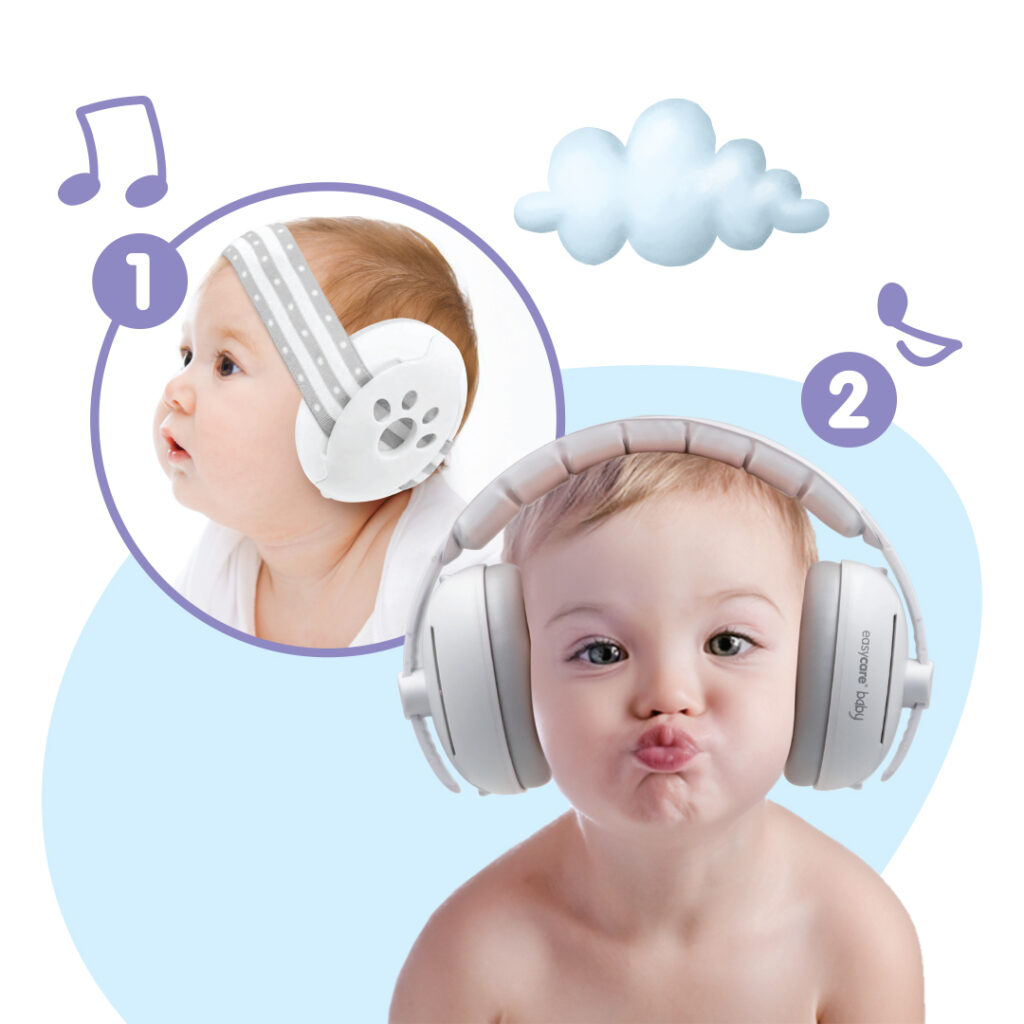 Casti antifonice pentru bebelusi si copii (0-4ani) EASYCARE BABY ...